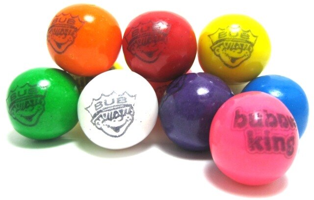 Large Rainbow Gumballs - Bubble Gum - Nuts.com