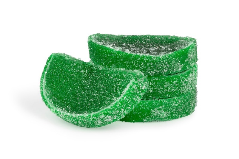 Lime Fruit Slices - Jelly Candy - Nuts.com
