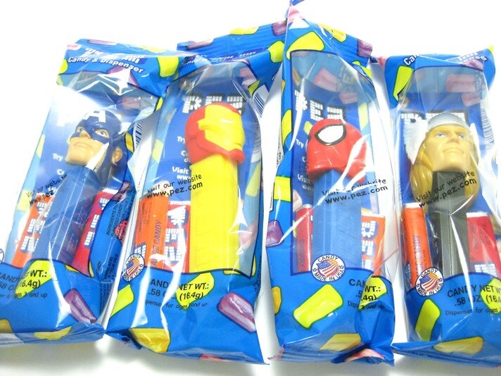 Marvel Heroes Pez - Novelty Candy - Chocolates & Sweets - Nuts.com