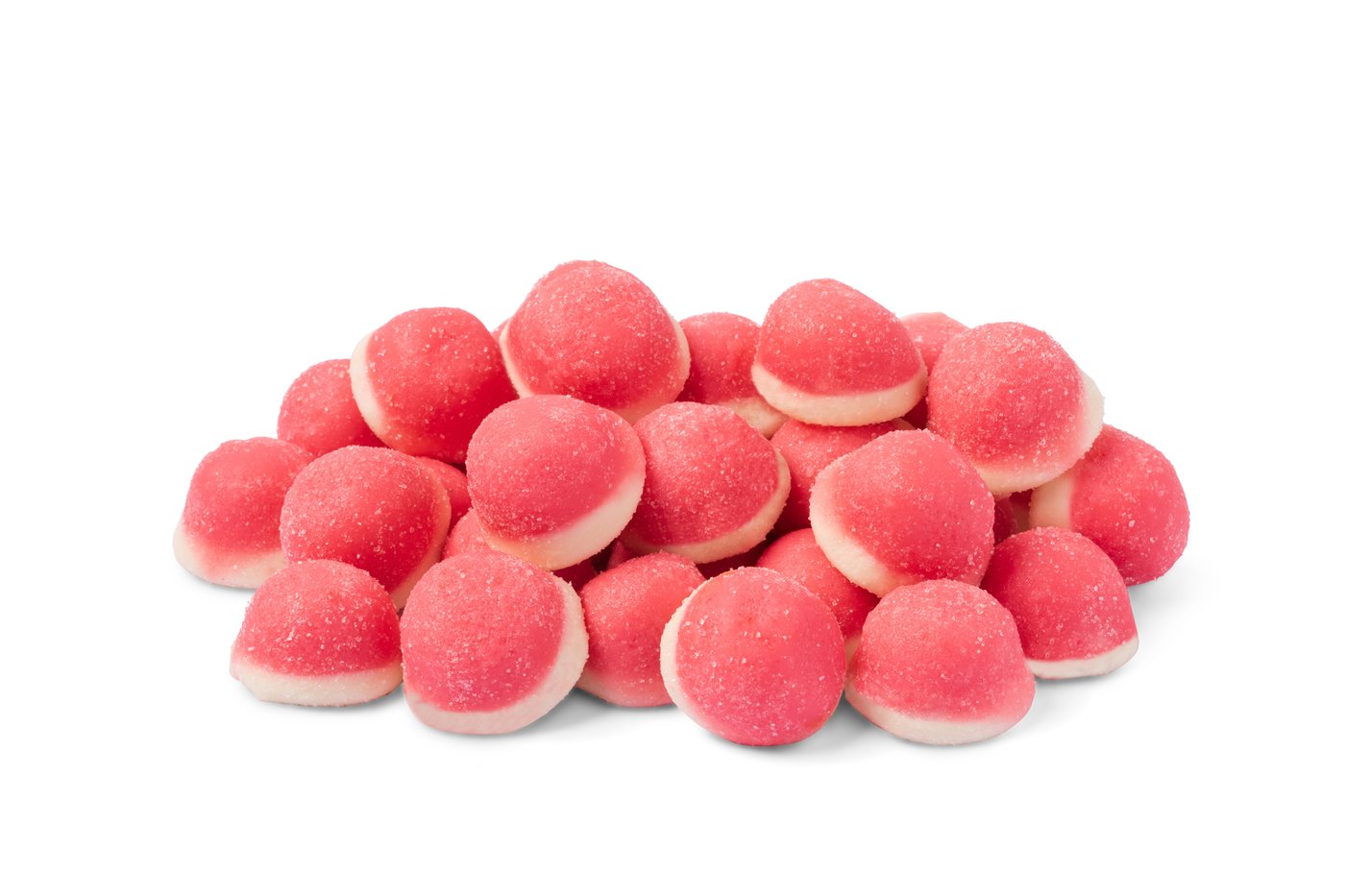 Strawberry Puffs - Gummy Fruits - Chocolates & Sweets - Nuts.com